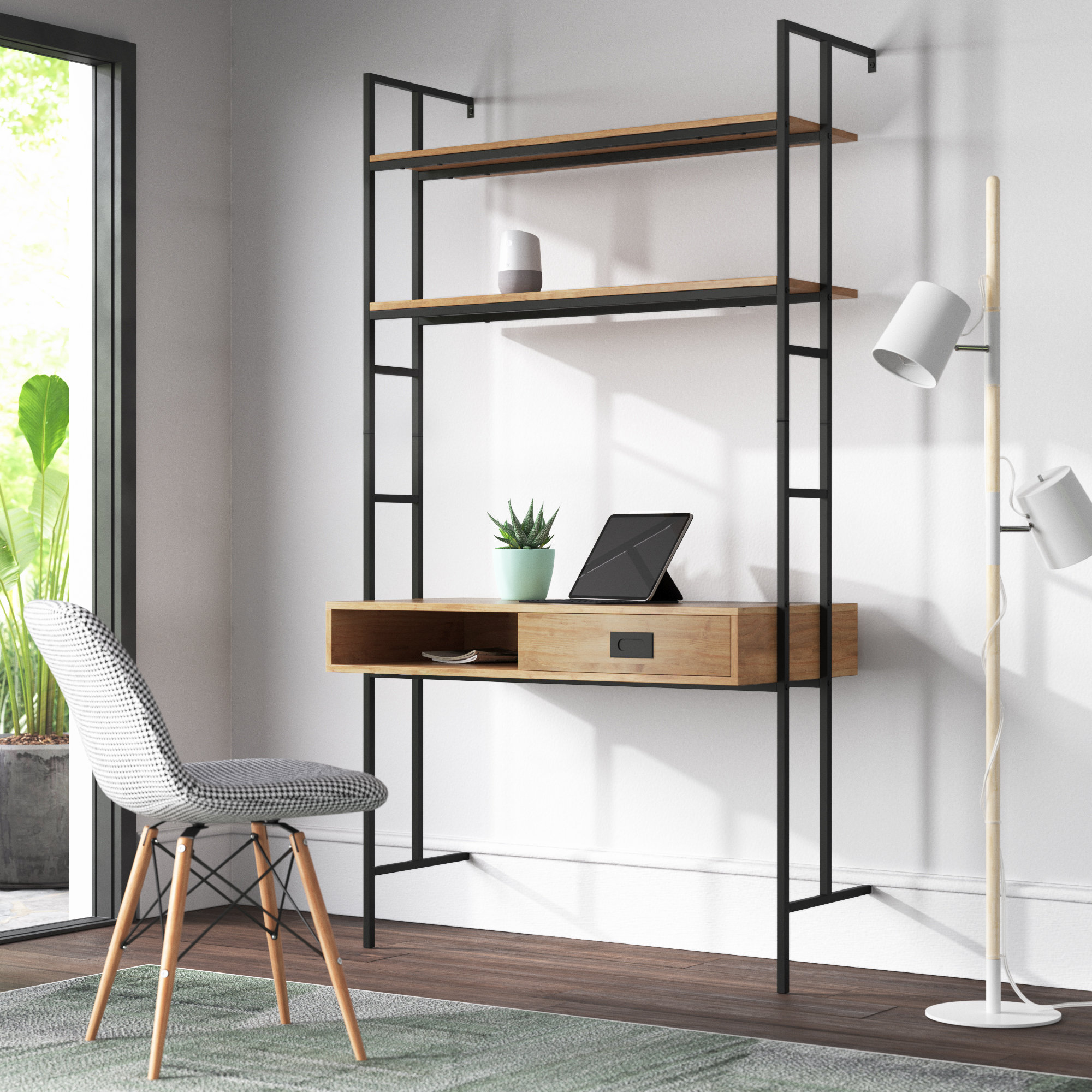 Mercury Row Amatury Floating Desk Reviews Wayfair